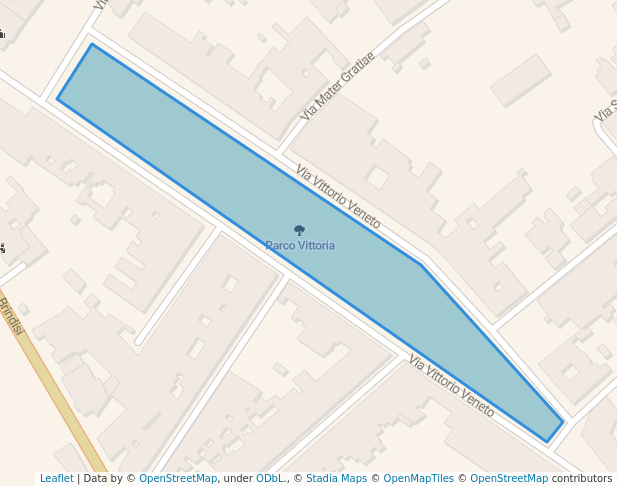 Parco Vittoria in Squinzano | Map and Routes