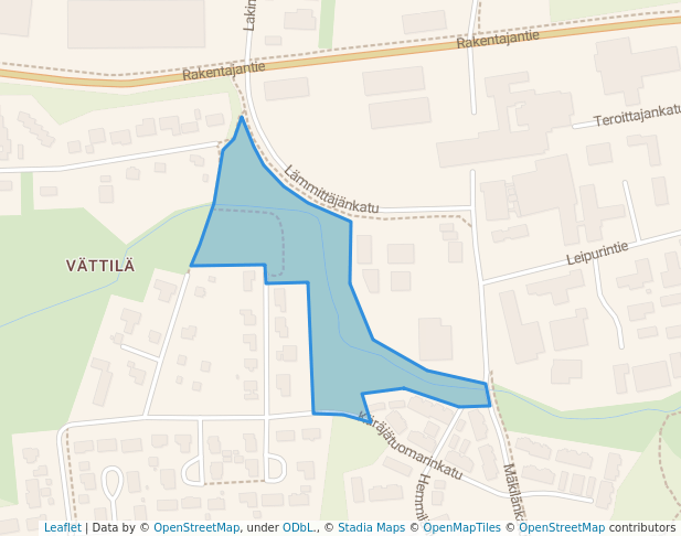 Portinvartijanpuisto in Kaarina | Map and Routes