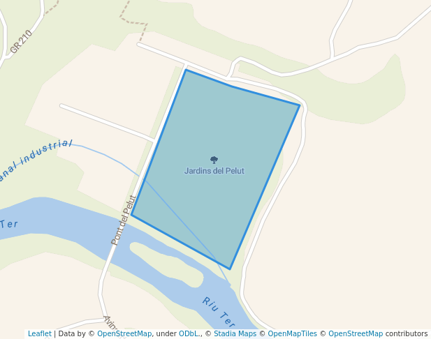 Jardins del Pelut in Torelló | Map and Routes