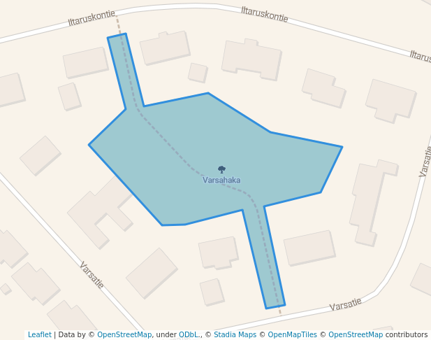 Varsahaka in Kaarina | Map and Routes