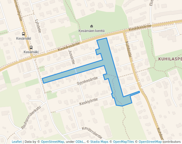 Aurinkopuisto in Kaarina | Map and Routes