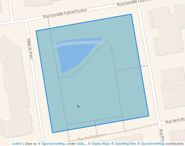 Parc Jacob Kaplan in Lyon | Map and Routes