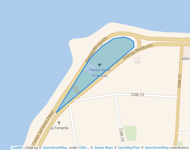 Parque de las Americas in Champotón | Map and Routes