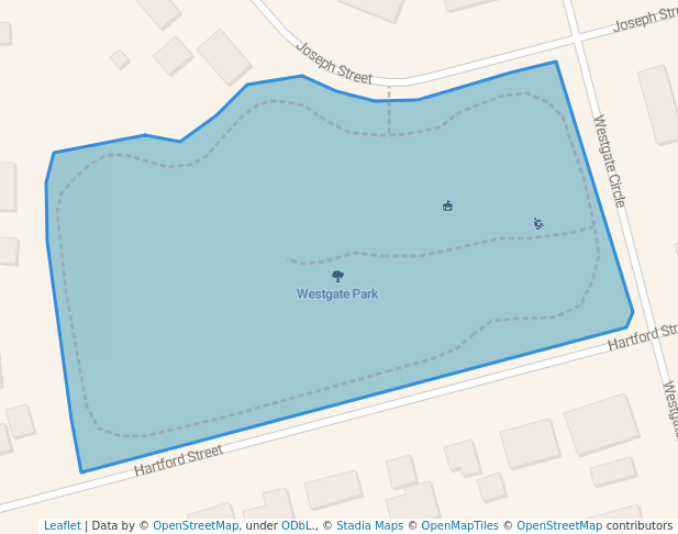 Westgate Park in Hawley | Map and Routes