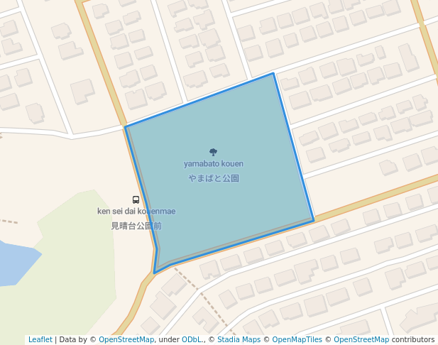 やまばと公園 in Mishima | Map and Routes