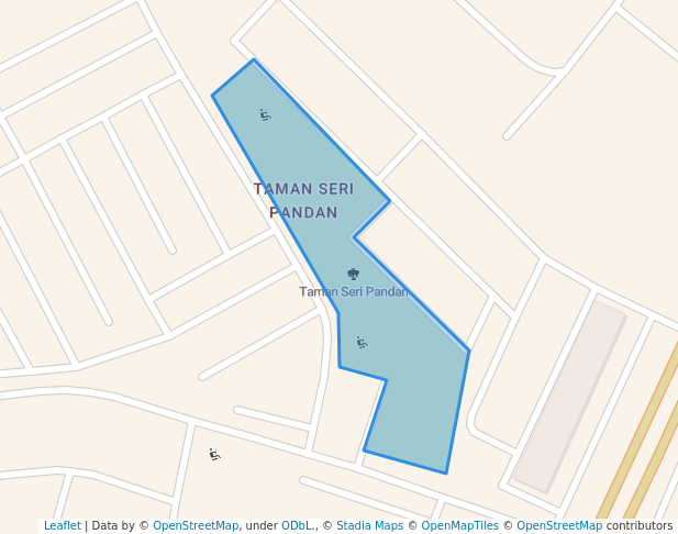 Taman Seri Pandan in Melaka | Map and Routes