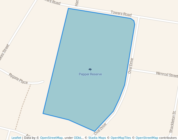 Pepper Reserve in Shoalhaven Heads | Map and Routes