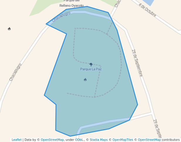 Parque La Paz in Quito | Map and Routes