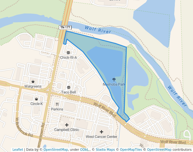 Nashoba Park in Germantown | Map and Routes