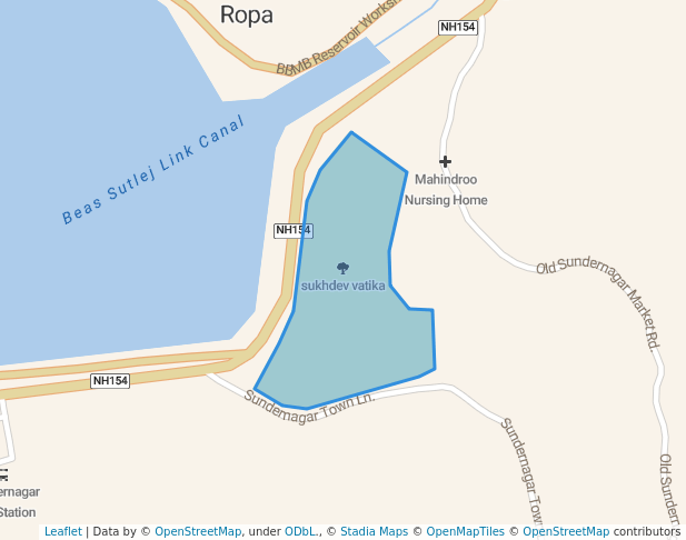sukhdev vatika in Sundar Nagar | Map and Routes
