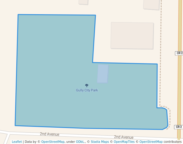 Gully City Park in Gully | Map and Routes