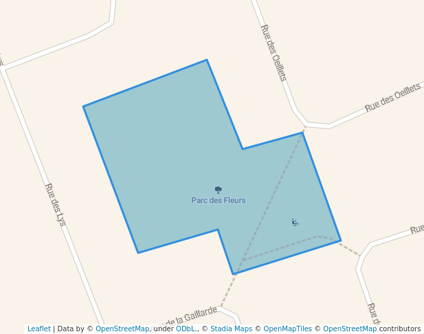 Parc des Fleurs in Roberval | Map and Routes