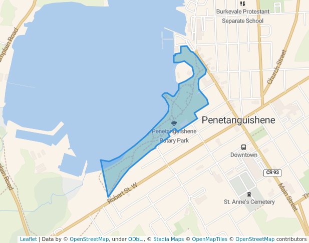 Penetanguishene Rotary Park in Penetanguishene | Map and Routes