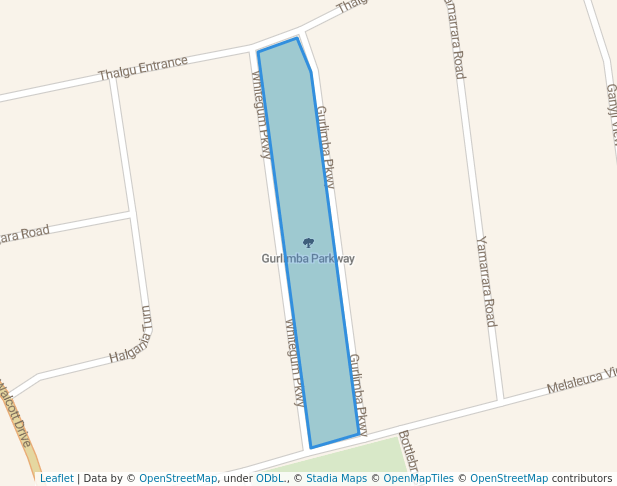 Gurlimba Parkway in Wickham | Map and Routes