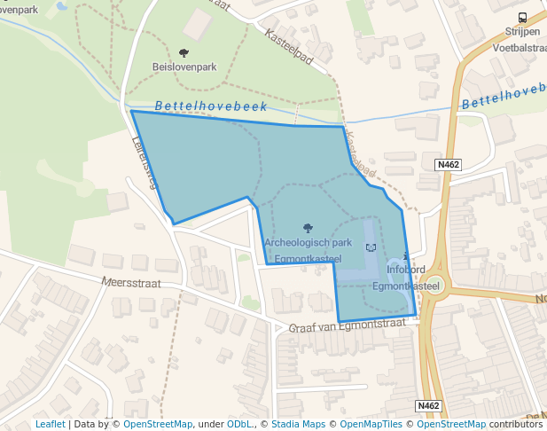 Egmontpark - Park van Egmont in Zottegem | Map and Routes
