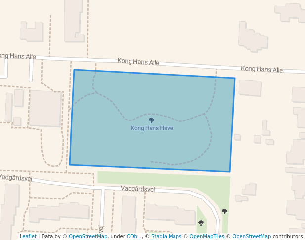 Kong Hans Have in Søborg | Map and Routes