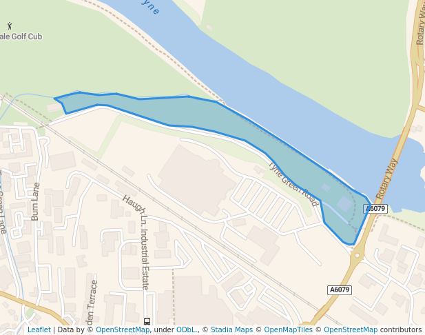 Tyne Green Country Park in Hexham | Map and Routes
