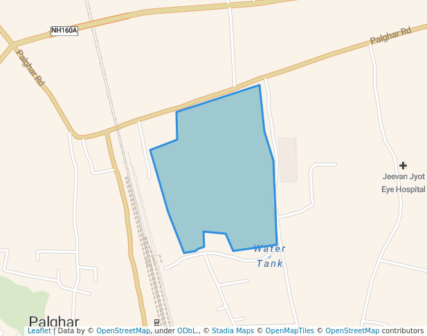 Palghar Ground in Palghar | Map and Routes