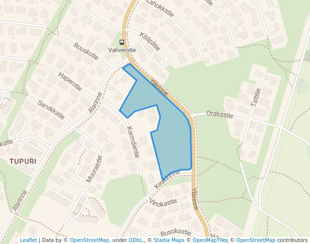 Karmäenpuisto in Kaili | Map and Routes