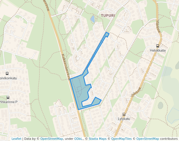 Jahtipuisto in Kaili | Map and Routes