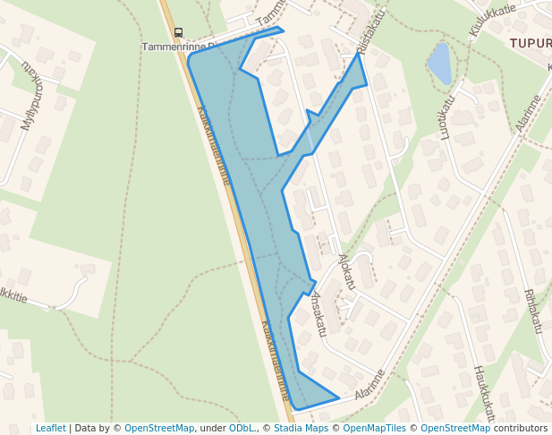 Ansapuisto in Kaili | Map and Routes