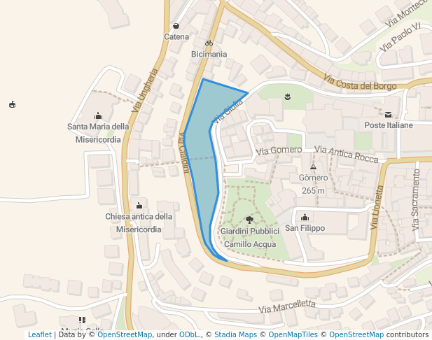 Parco della Rimembranza in Osimo | Map and Routes