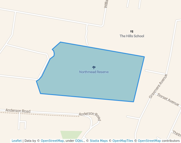 Northmead Reserve in Northmead | Map and Routes