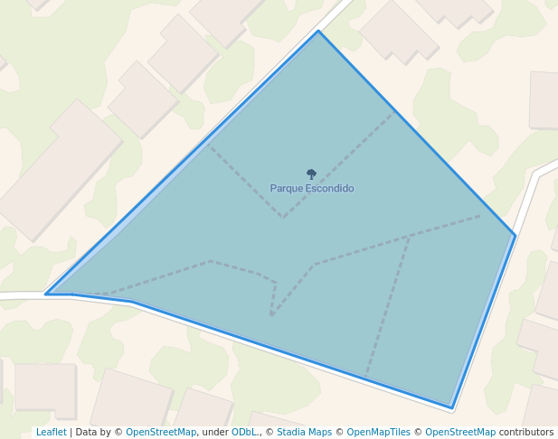 Parque Escondido in Ayolas | Map and Routes