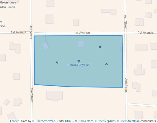 Gonvick City Park in Gonvick | Map and Routes