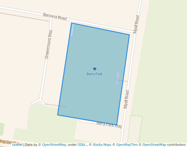 Berry Park in Mount Colah | Map and Routes