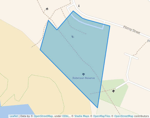 Robinson Reserve in Anna Bay | Map and Routes
