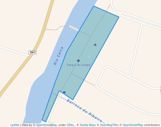 Parque do Cerejal in Góis | Map and Routes