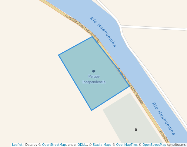 Parque Independencia in Uriangato | Map and Routes