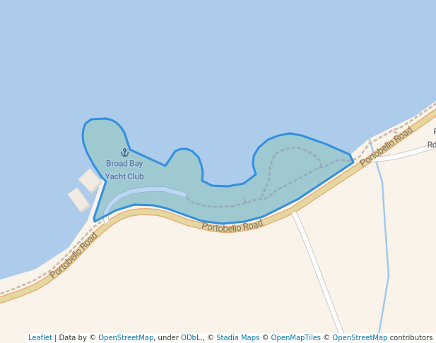 Broad Bay Beach Reserve in Dunedin | Map and Routes