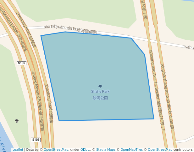 Shahe Park in Cheng Du Shi | Map and Routes