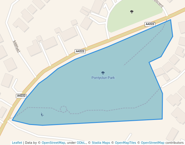 Pontyclun Park in Pontyclun | Map and Routes