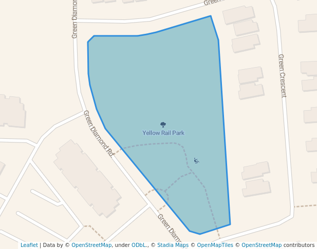 Yellow Rail Park in Regina | Map and Routes