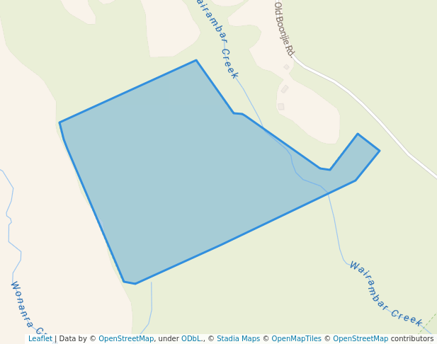Danggaja Nature Refuge in Topaz | Map and Routes