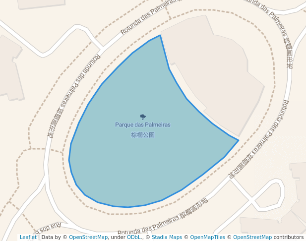 棕櫚公園 Parque das Palmeiras in Coloane Village | Map and Routes