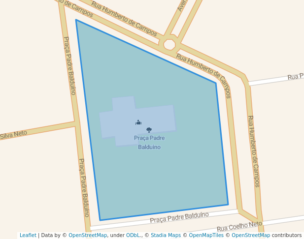 Praça Padre Balduino in Balsas | Map and Routes