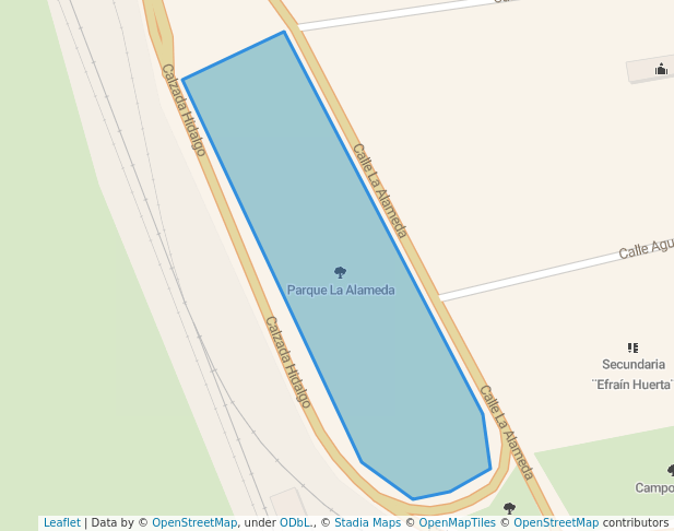 Alameda in Silao | Map and Routes