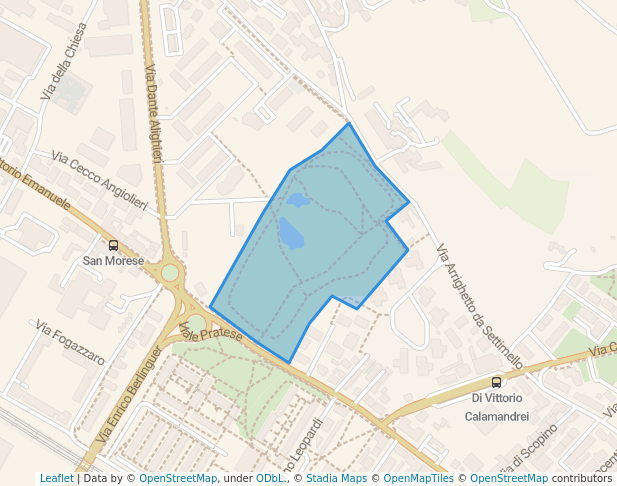 Parco del Neto in Calenzano | Map and Routes
