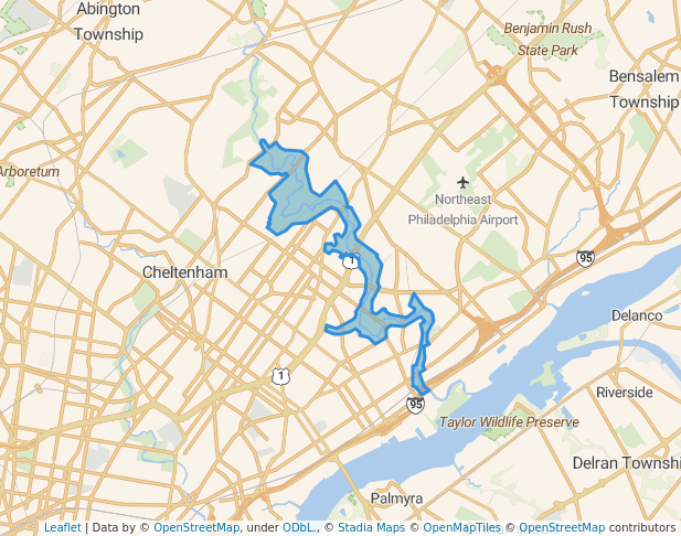 Pennypack Park in Philadelphia | Map and Routes