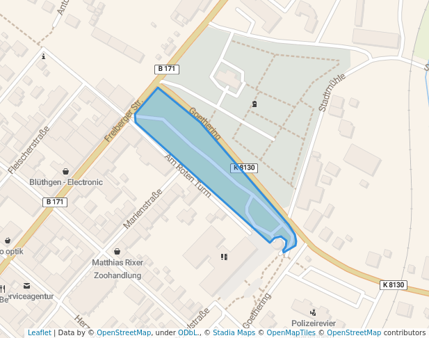 Stadtpark in Marienberg | Map and Routes