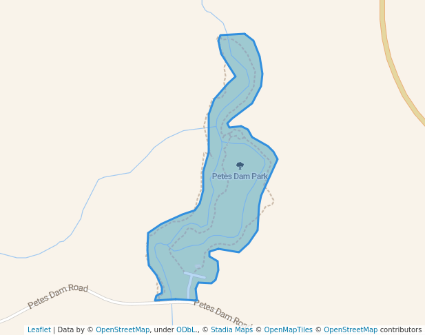 Petes Dam Park in Temiskaming Shores | Map and Routes