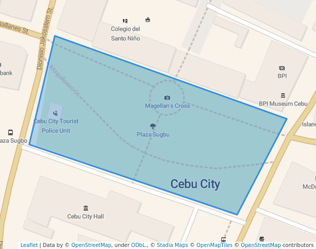 Plaza Sugbu in Cebu City | Map and Routes