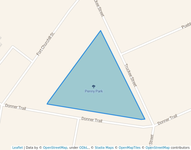 Penny Park in Silver Springs | Map and Routes