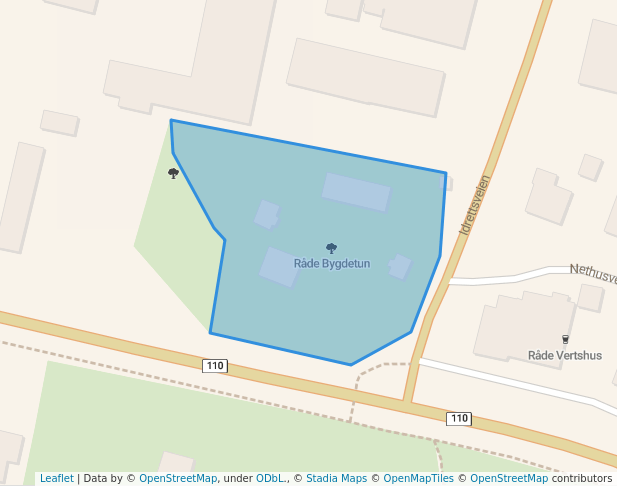 Råde Bygdetun in Råde | Map and Routes