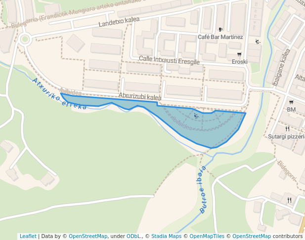 Atxurizubi parkea in Mungia | Map and Routes