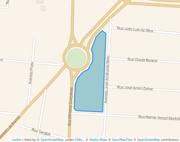 Praça do Barretos 2 in Barretos | Map and Routes